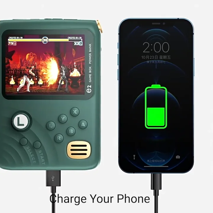 Hot Selling Mini Portable 6000 Mah Power Bank Support Tv Classic Retro ...