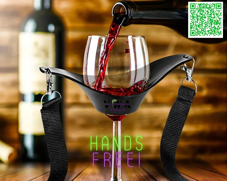 Kofei Custom Tasting Glass Holder Lanyard Set for Festivals and Wine ...