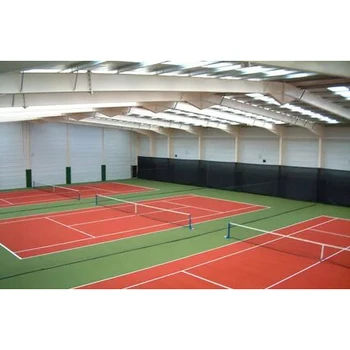 Metal Frame Tennis Court Building Prefab Gymnasium Steel Structure ...