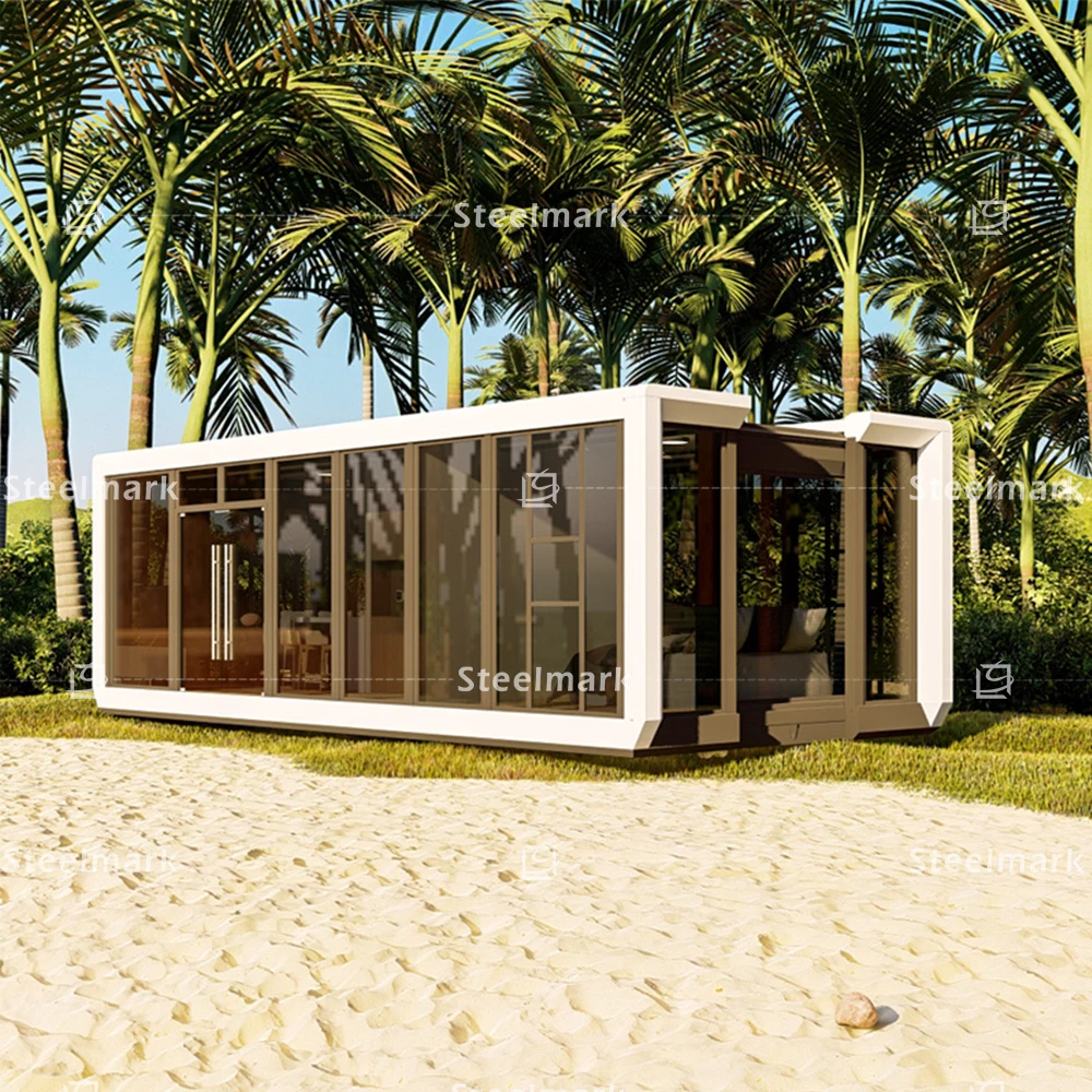 Prefab Modular Tiny DIY Beach Portable Cabin Kit Homes