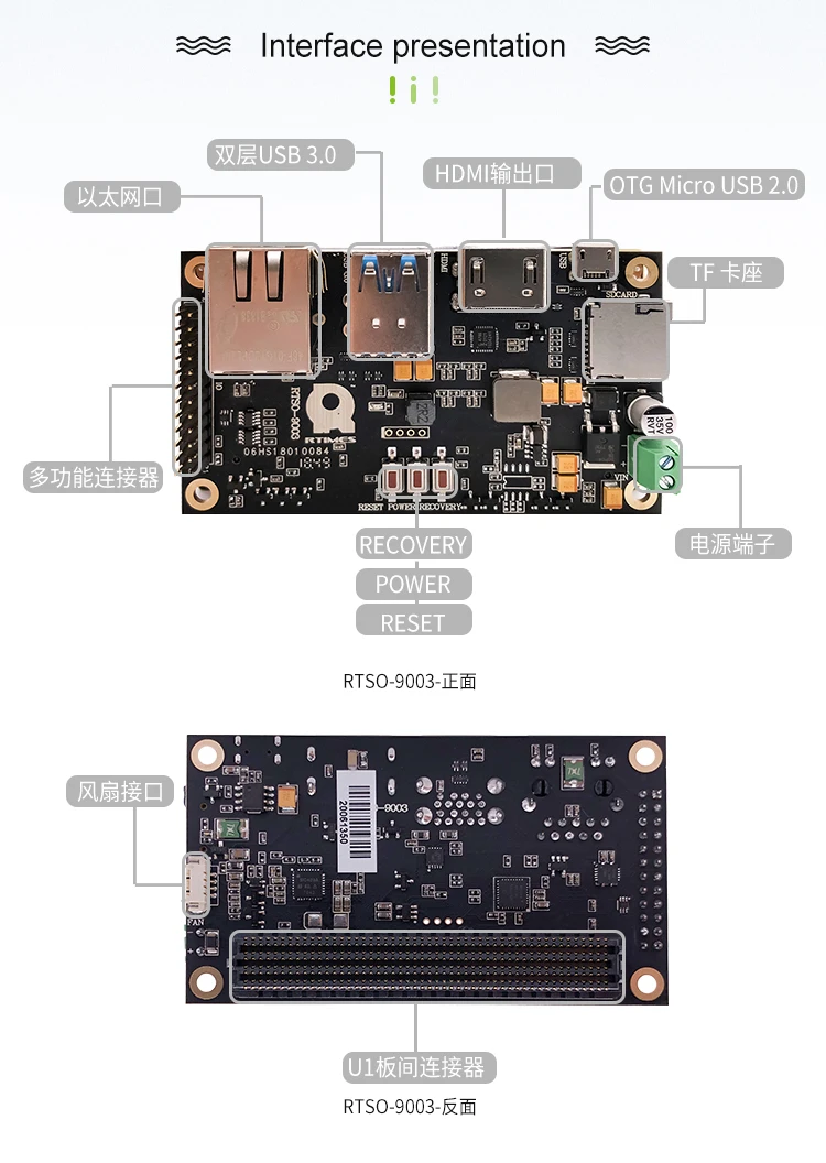 Realtimes NVIDIA Jetson TX2 Carrier Board RTSO-9003