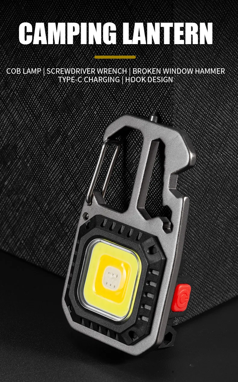 Ce Approved Every Day Carry 1500+ Lumens 4 In 1led Mini Cob Flashlight ...