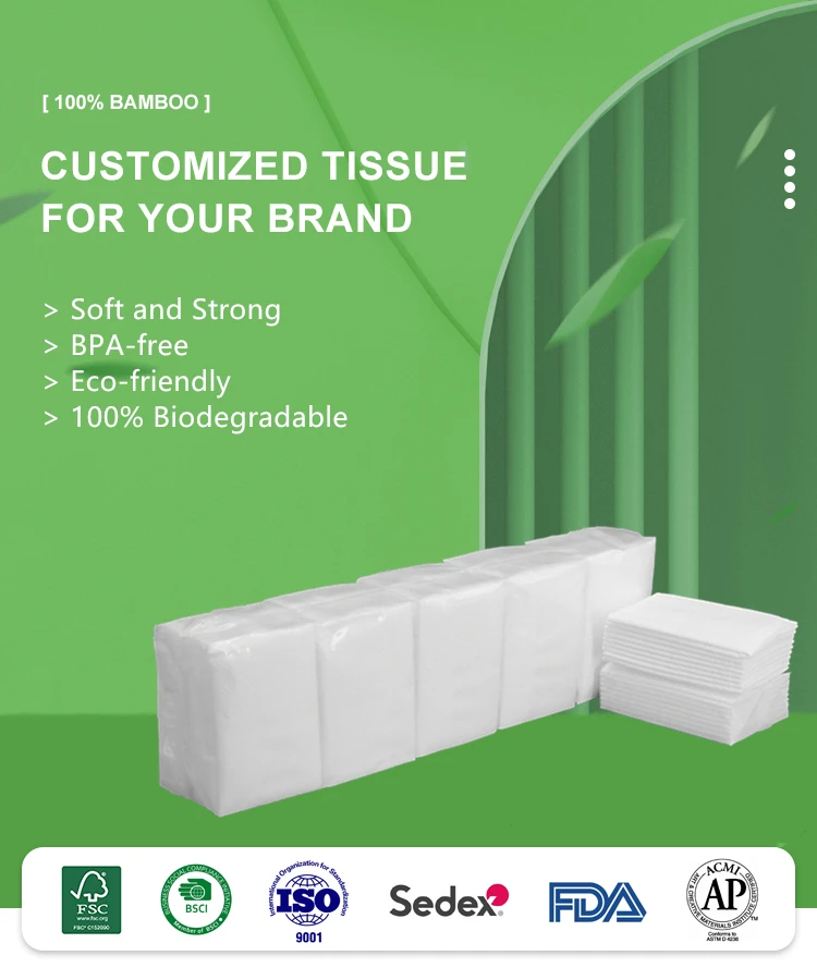 Custom Soft Bag Pocket Tissue Box Pack - Travel Essentials