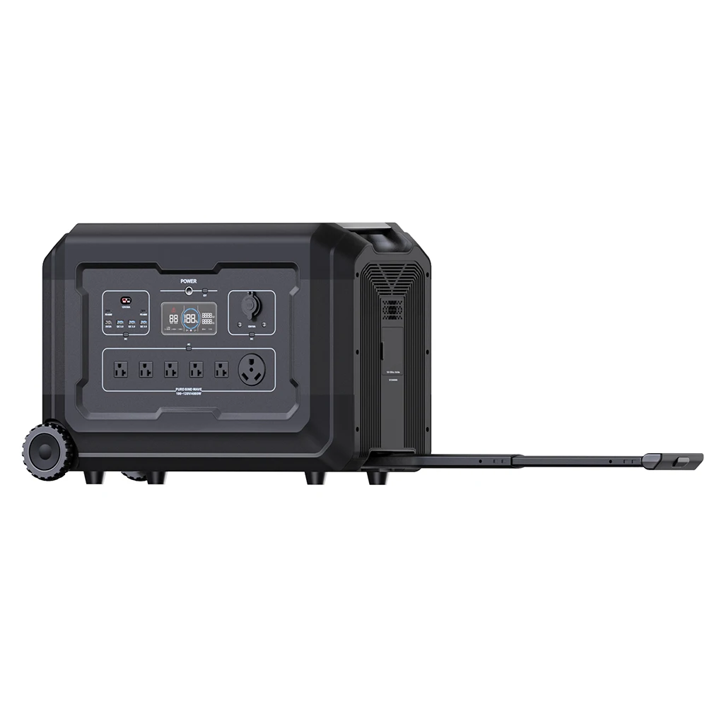 Large Capacity Lifepo4 Powerstation 1200 2400 4000 5000 Watt Generador ...