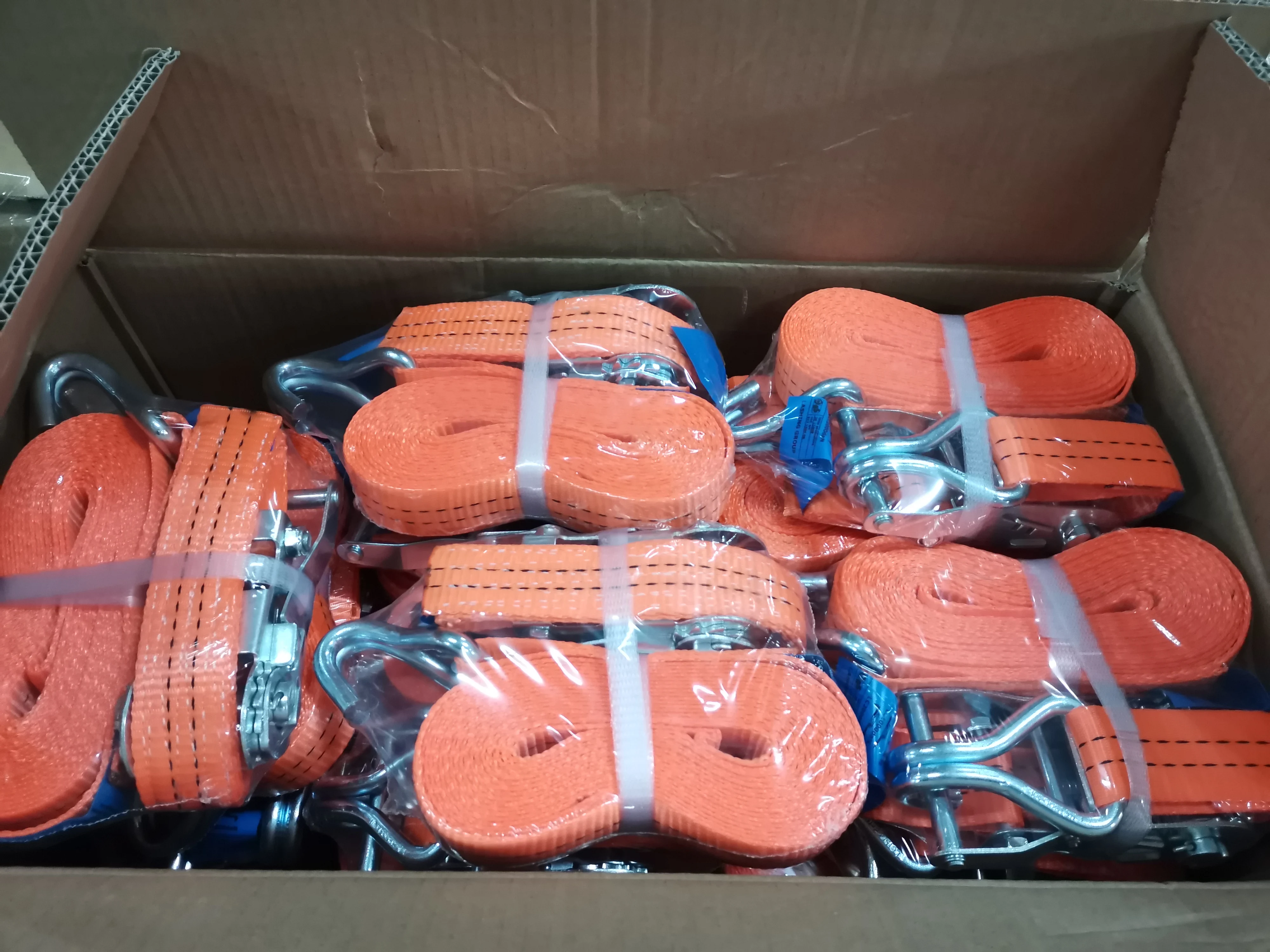 2inch 50mm 5t 5000kg Ratchet Tie Down Cargo Lashing Strap With Open ...