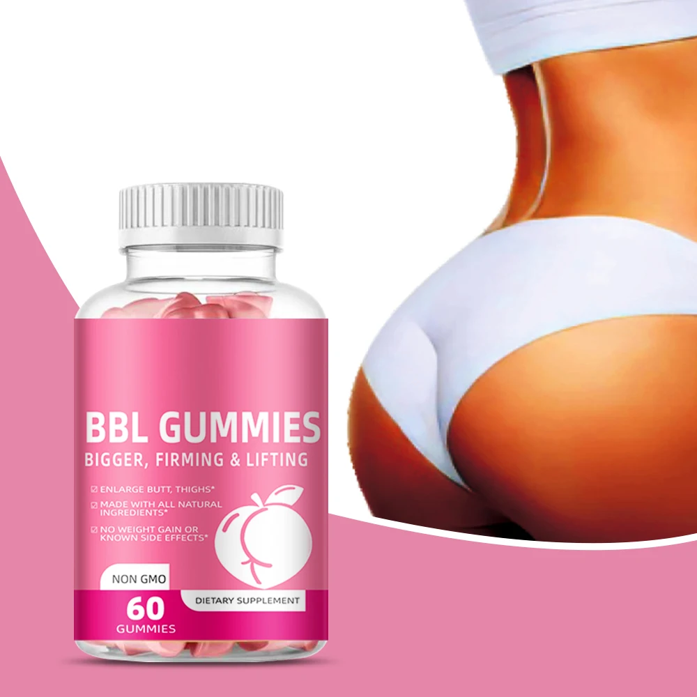 Private Label Butt Enlargement Gummies Sugar Free Butt And Hip Enlargement Gummy Pectin Natural ...