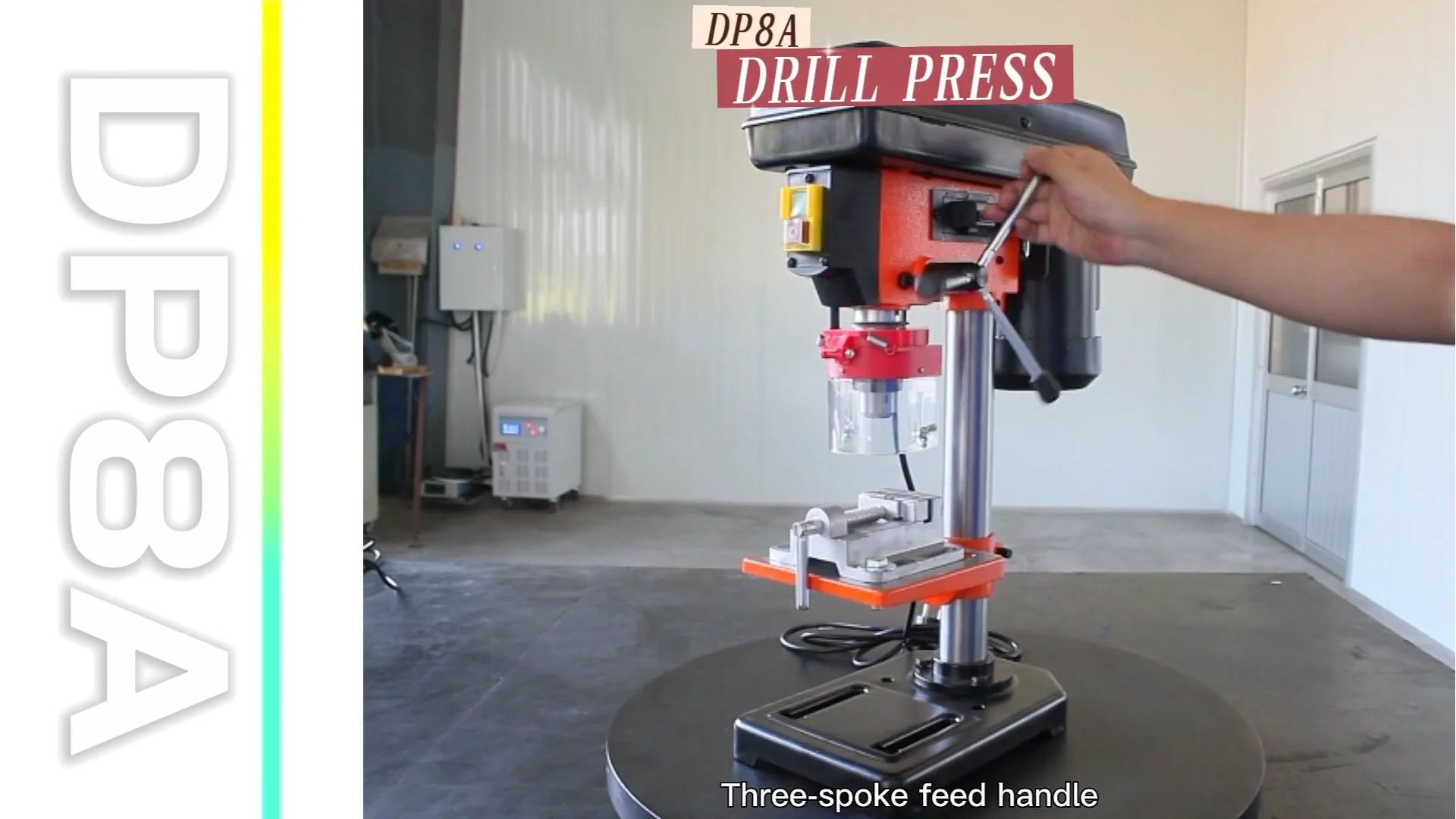 16mm Drilling Floor Bench Drill Press Vertical Electric Drilling ...