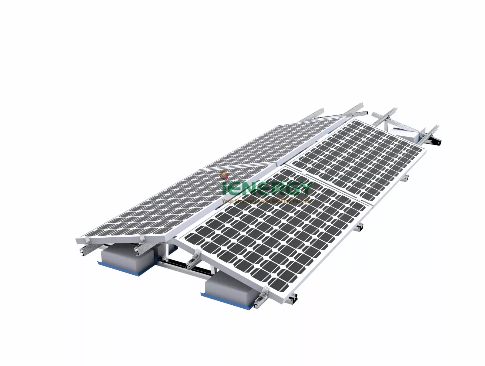 Flat Roof Solar Mounting System - Durable and Efficient