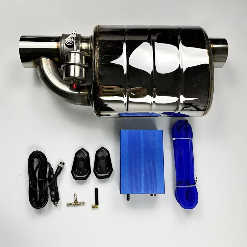 2.5inch Universal Stainless Steel Exhaust Muffler - 1 Year Warranty