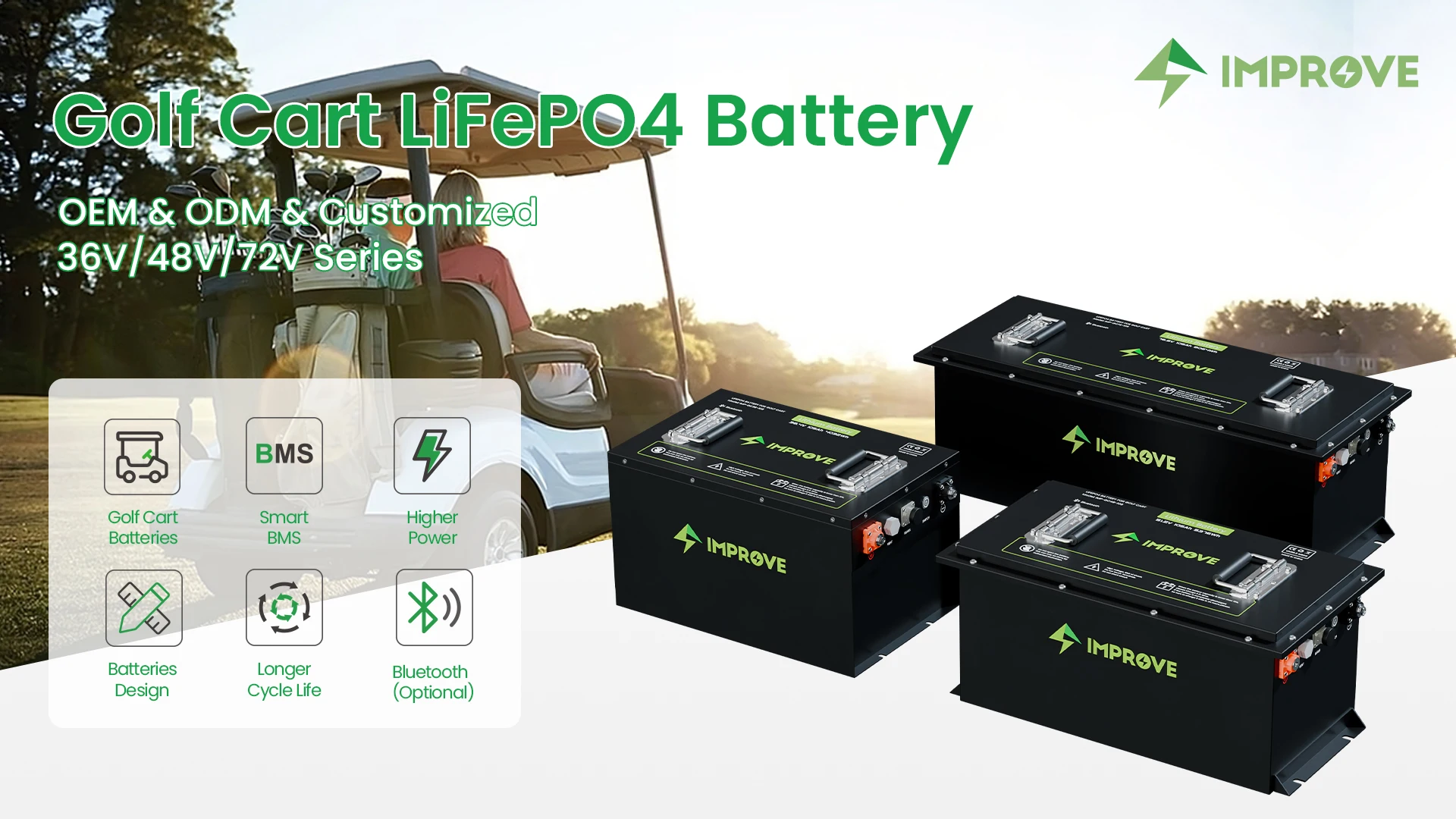 Factory Custom 36v 48v 72 Volt Lithium Ion Battery 50ah 100ah 105ah 200ah Lifepo4 Battery 36v ...