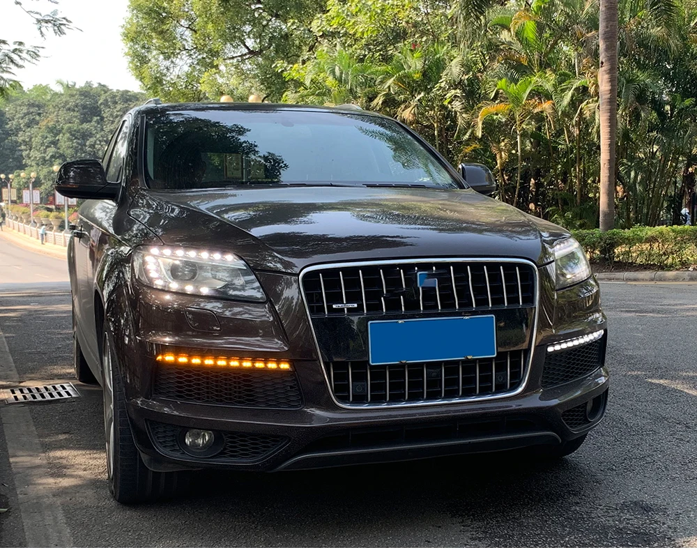 LED DRL for Audi Q7 2010-2015 - Dynamic Yellow Turn Signals