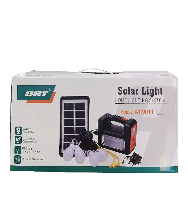 At-9011b Dat Solar Lighting System Kits With Mp3 And Radio Dc Solar ...