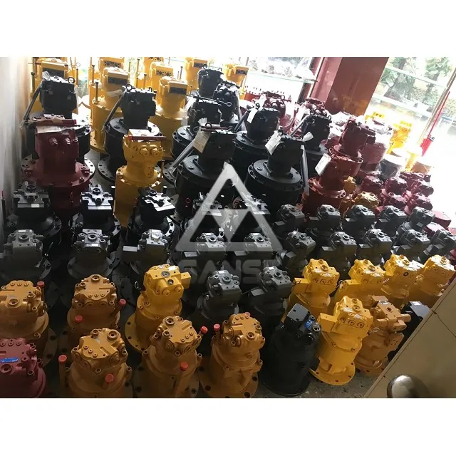 Genuine M5x130 Swing Motor For Sk200-6 Sk200-6e Sk200-8 Excavator Parts ...