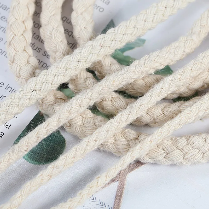 Hanging Wax Cotton Rope 3mm - DIY Decorative Braided Rope