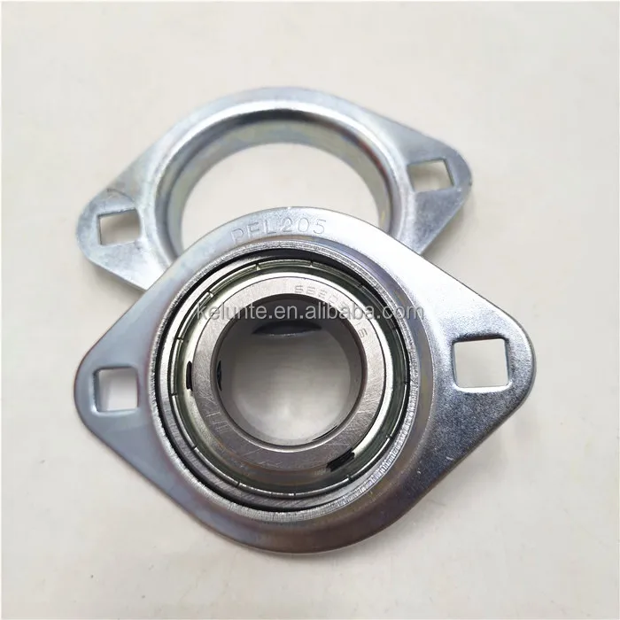 3-bolt Triangle Flange Bearing Housing PFT207 with Ball Bearing SB207