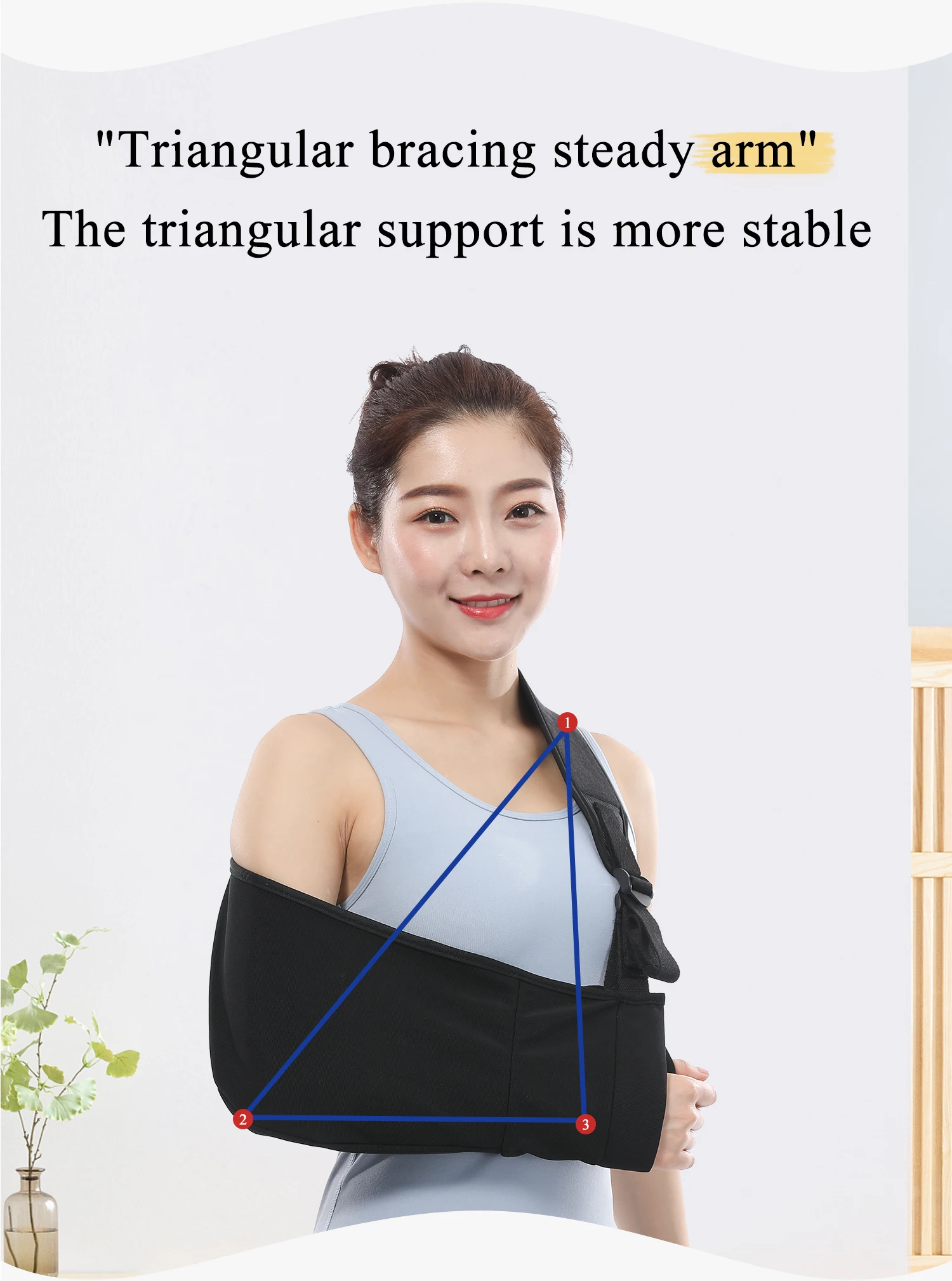 Adjustable Immobilizer Elbow Orthopedic Forearm Support