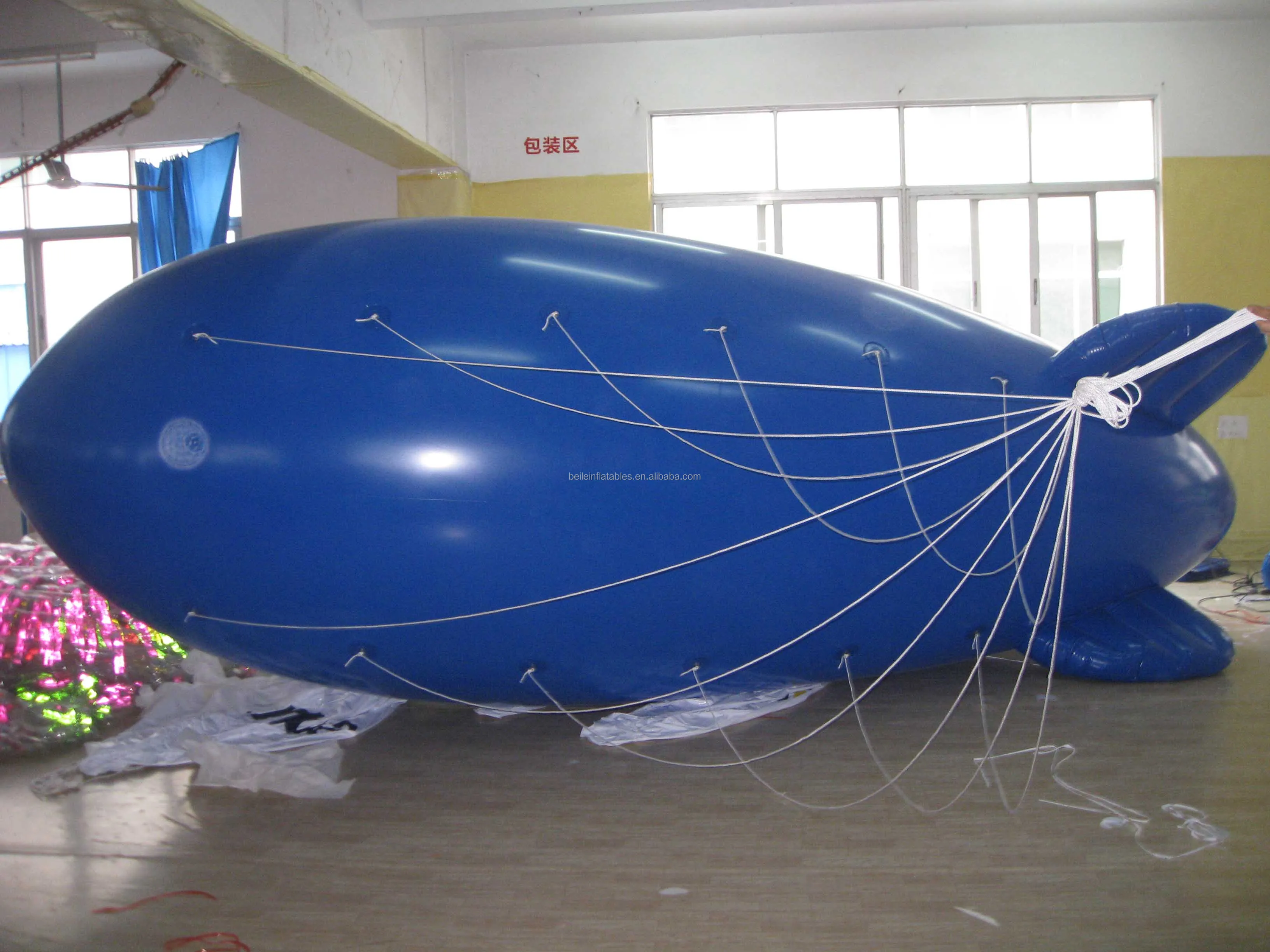 Beile Factory Customized Inflatable Helium Balloon Blimp