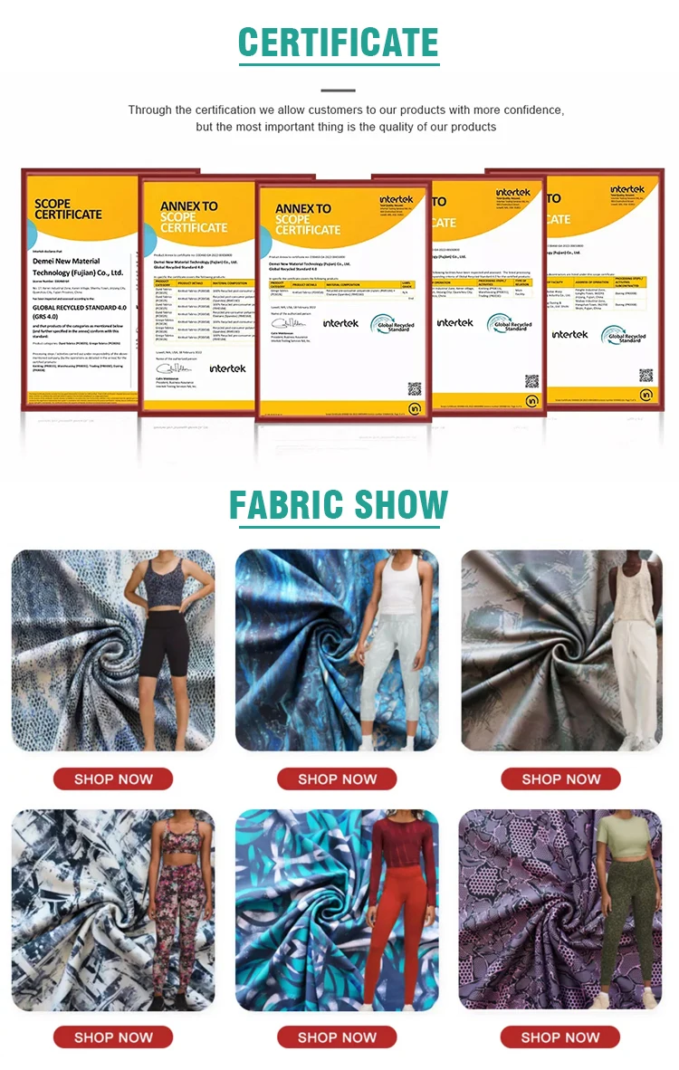 Polyester Knit Fabric Polyester Lycra 4-way Stretch Fabric For Bikini ...