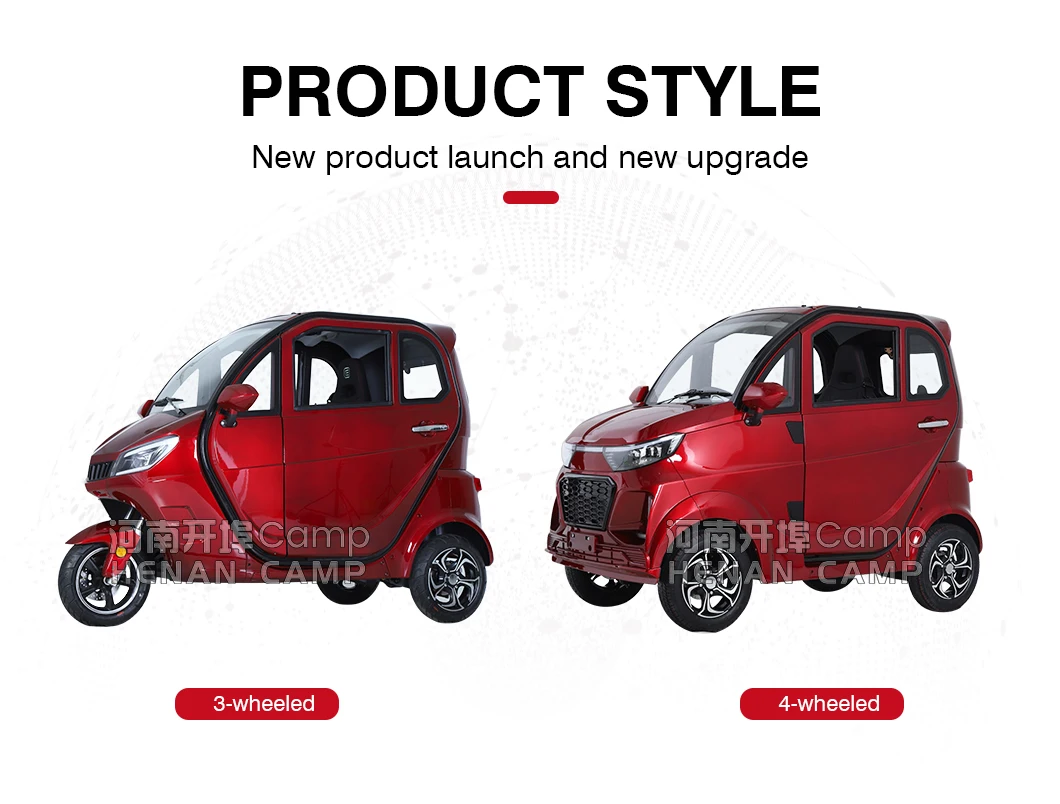 4 Wheel 2 Door Electric Car - Versatile & Efficient Mobility