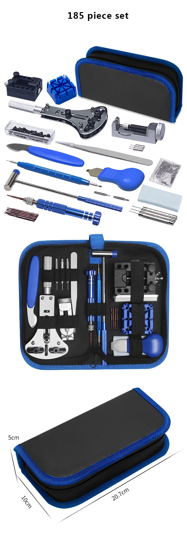 LAIHE Watch Repair Tool Kit - 13 Type Multi-Function Tool