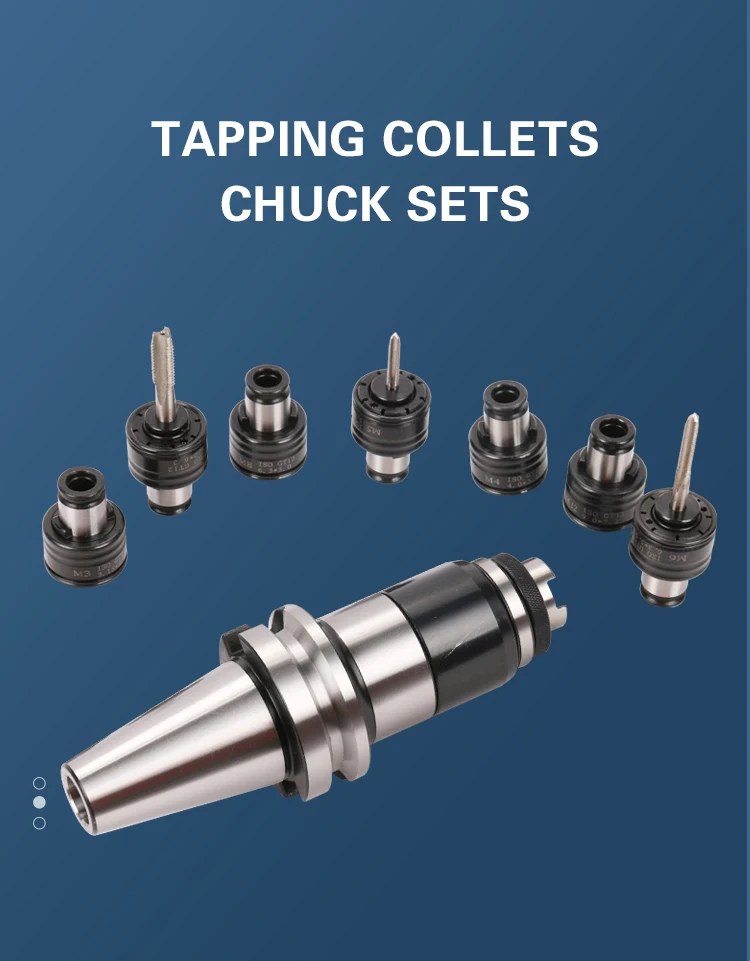 Set of Quick Change Tapping Collets - ISO/JIS Standards