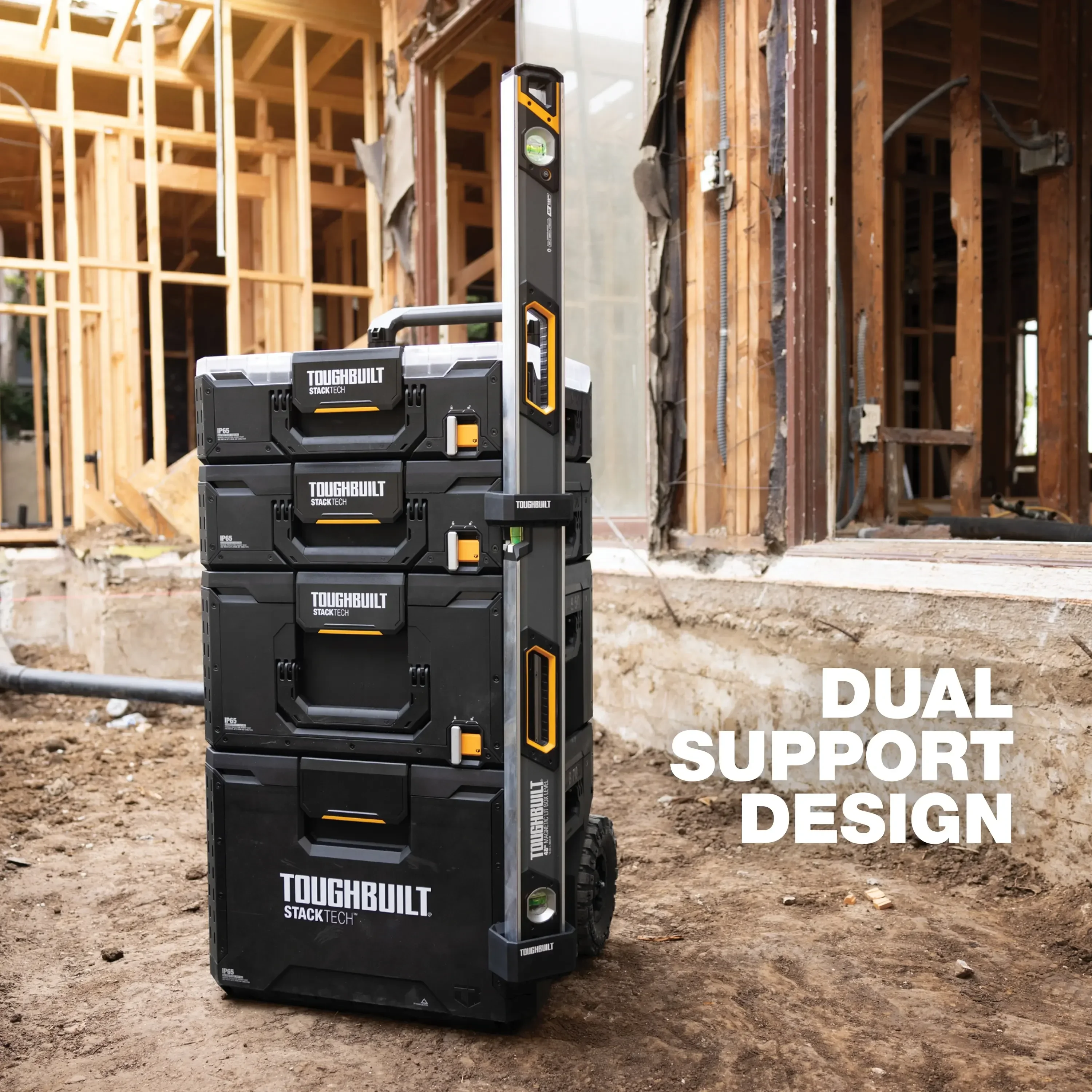 TOUGHBUILT TB-B1-A-54 Plastic Tool Holder - Stackable Organizer