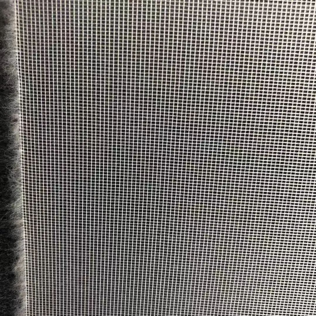 Wholesale Backing Mesh Polyester Grey Fabric Composite For Wallcovering ...