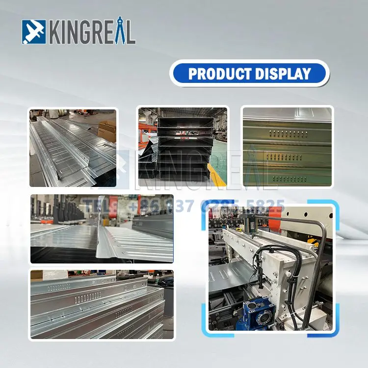 KINGREAL Metal Cable Tray Trunking Roll Forming Machine Full Automatic ...