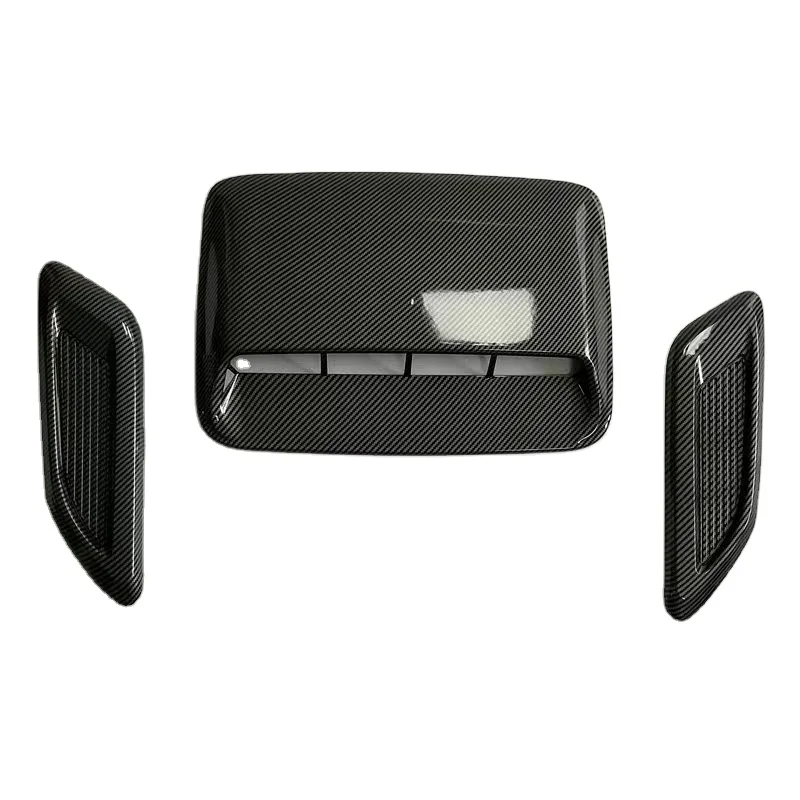 Automotive Hood Decoration Air Outlet Combination Hood Leaf Shaped Air ...