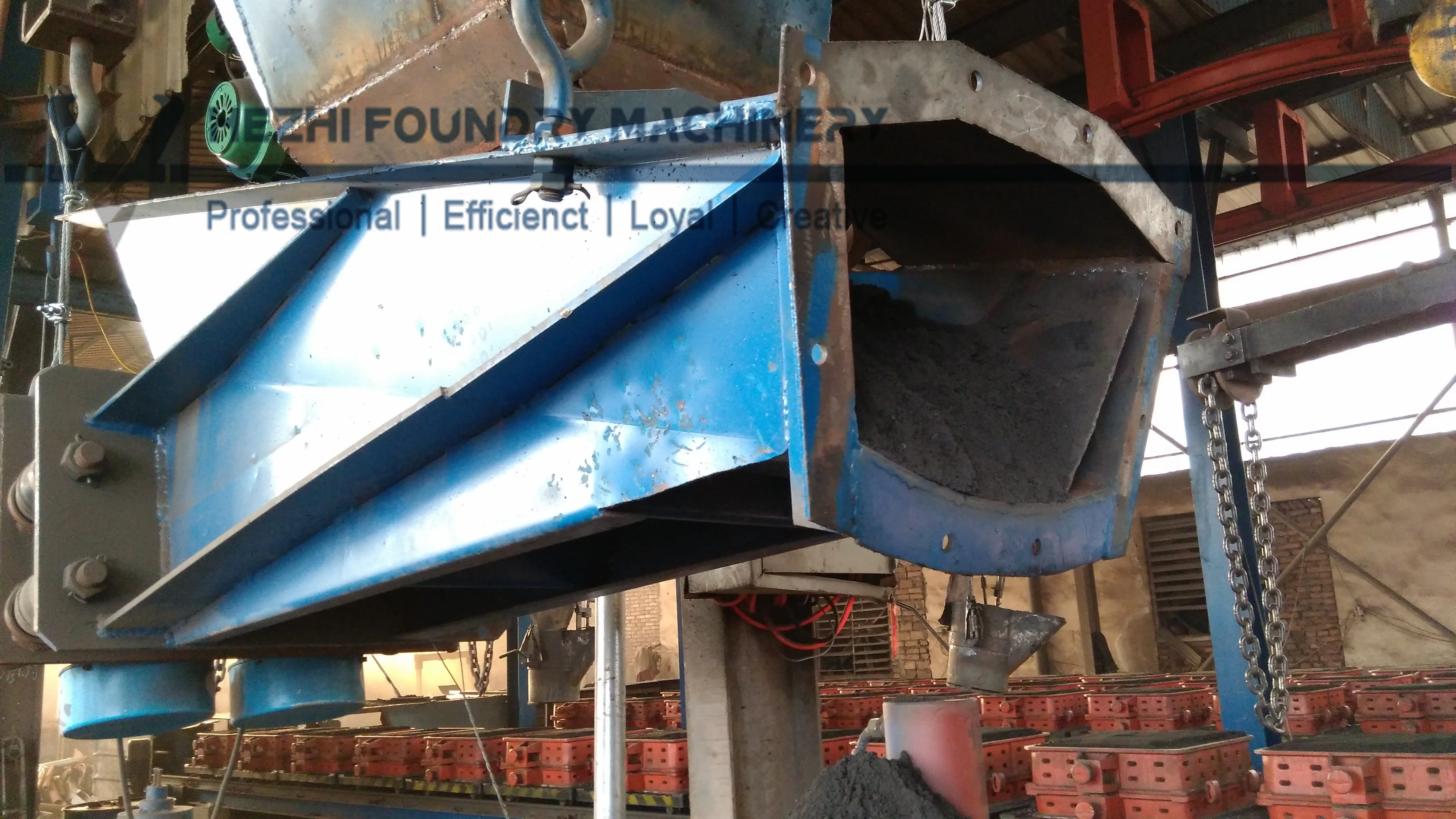 High Quality Z147 Metal Casting Moulding Equipment Foundry Green Sand ...