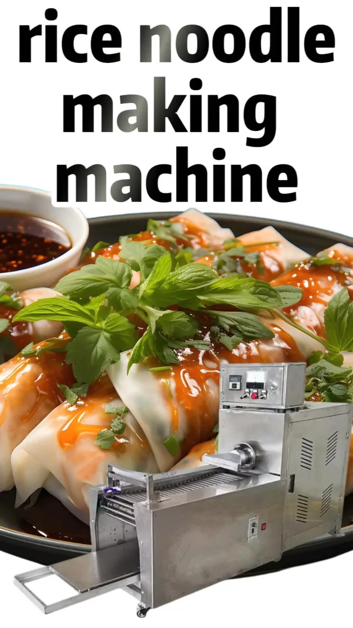 Commercial Instant Cold Rice Vermicelli Extruder Machinery Chinese ...