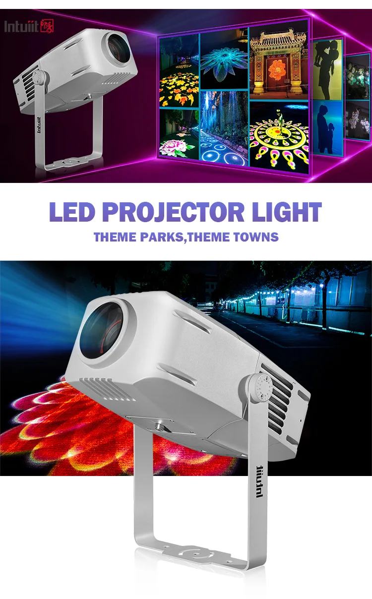 400W Outdoor LED Gobo Projector - High Resolution & Waterproof