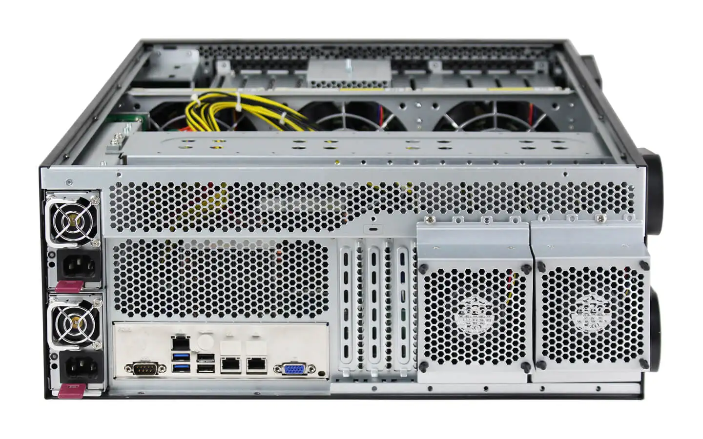 Tower Rack Convertible Server Computer Chassis Support 4090 GPU