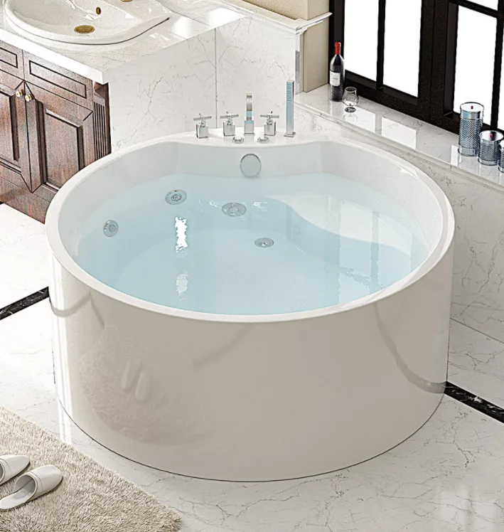 Adult Bowl-shaped Eco-friendly Bathtub Freestanding Bathtub 52-inch ...