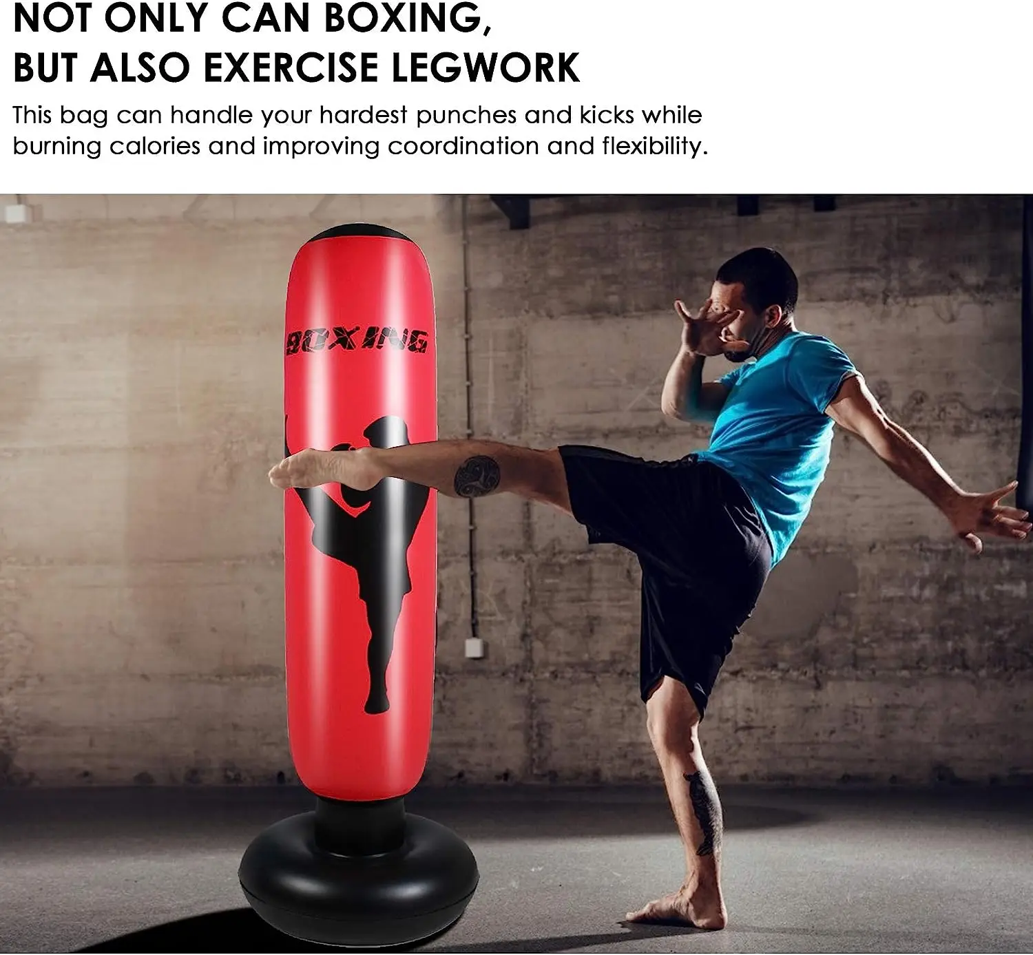Wholesale Free Standing Kick Boxing Punching Bag - Durable & Portable