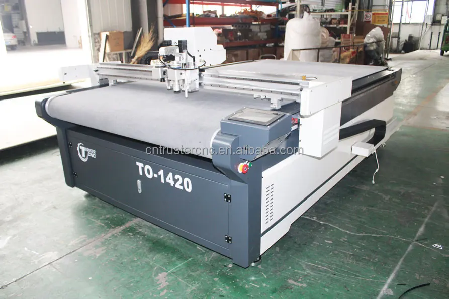Clothes Cutting Machine Cnc Leather Cutting Machine Oscillating Knife ...