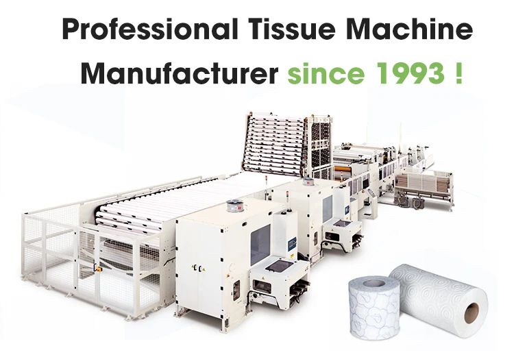 Automatic Tissue Paper Rewinder Paper Roll Making Machine Price - Buy ...