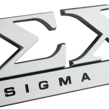 Custom Plastic Lettering Badge Car Emblems Abs Car Sigma Chi Logo - Buy ...