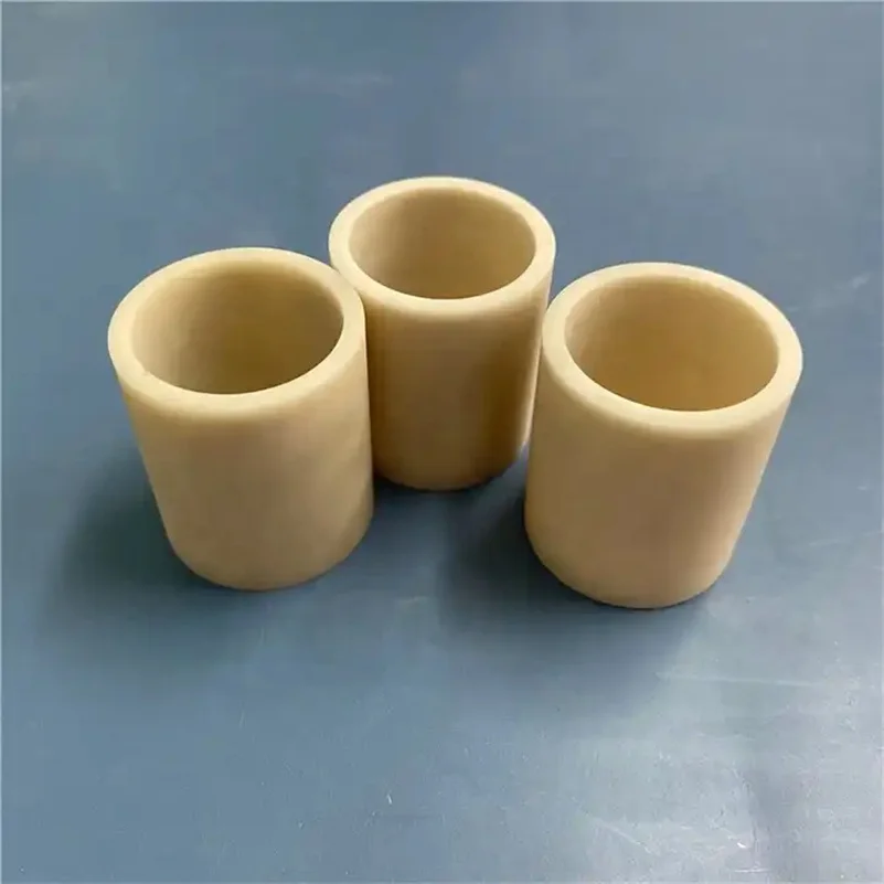 High Thermal Conductivity Aln Ceramic Crucibles Aluminum Nitride ...