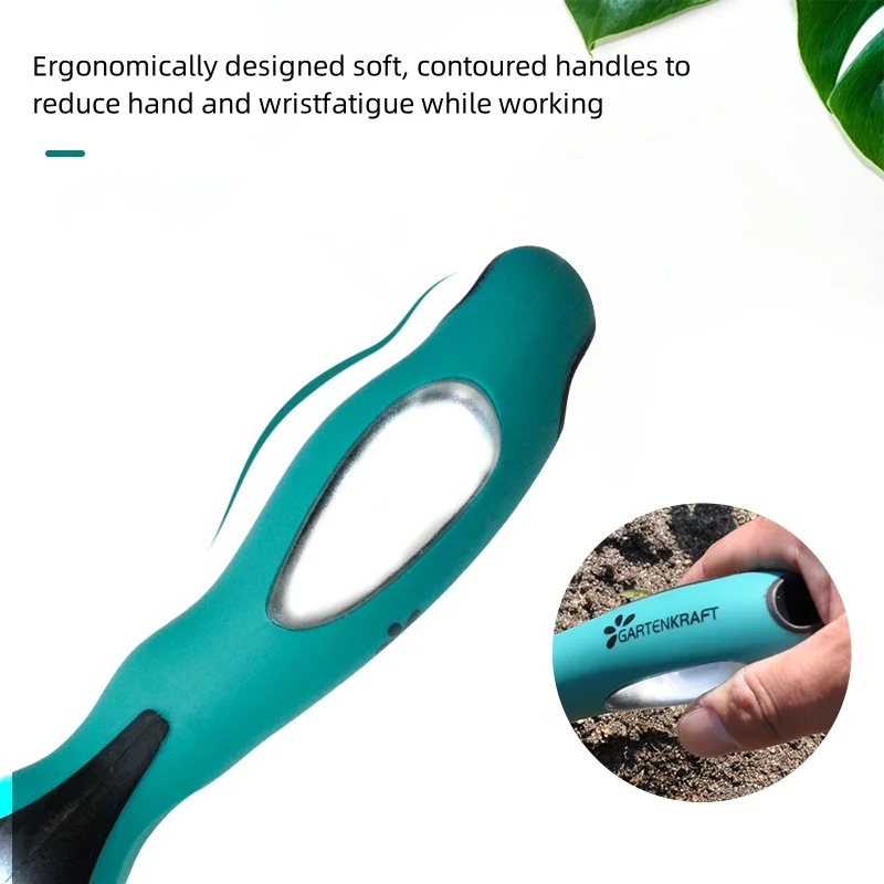 Gartenkraft Gt005 Curved Heads And Forked Tines Garden Tool Kit Garden ...