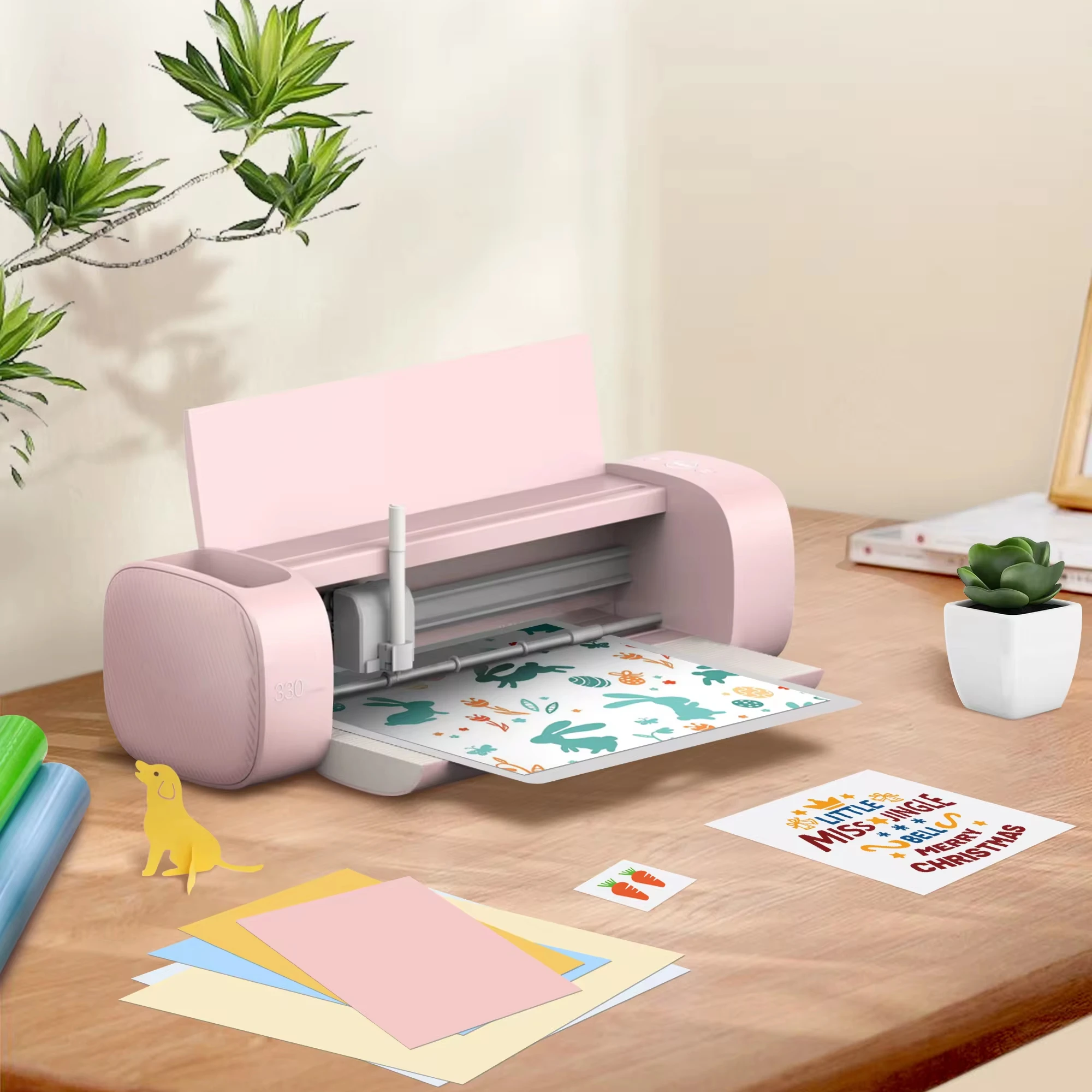 Newest desktop vinyl sticker cutting plotter machine with automatic ...