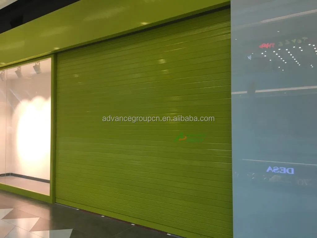 Advance Automatic Residential Aluminum Roller Shutter Gates Remote ...