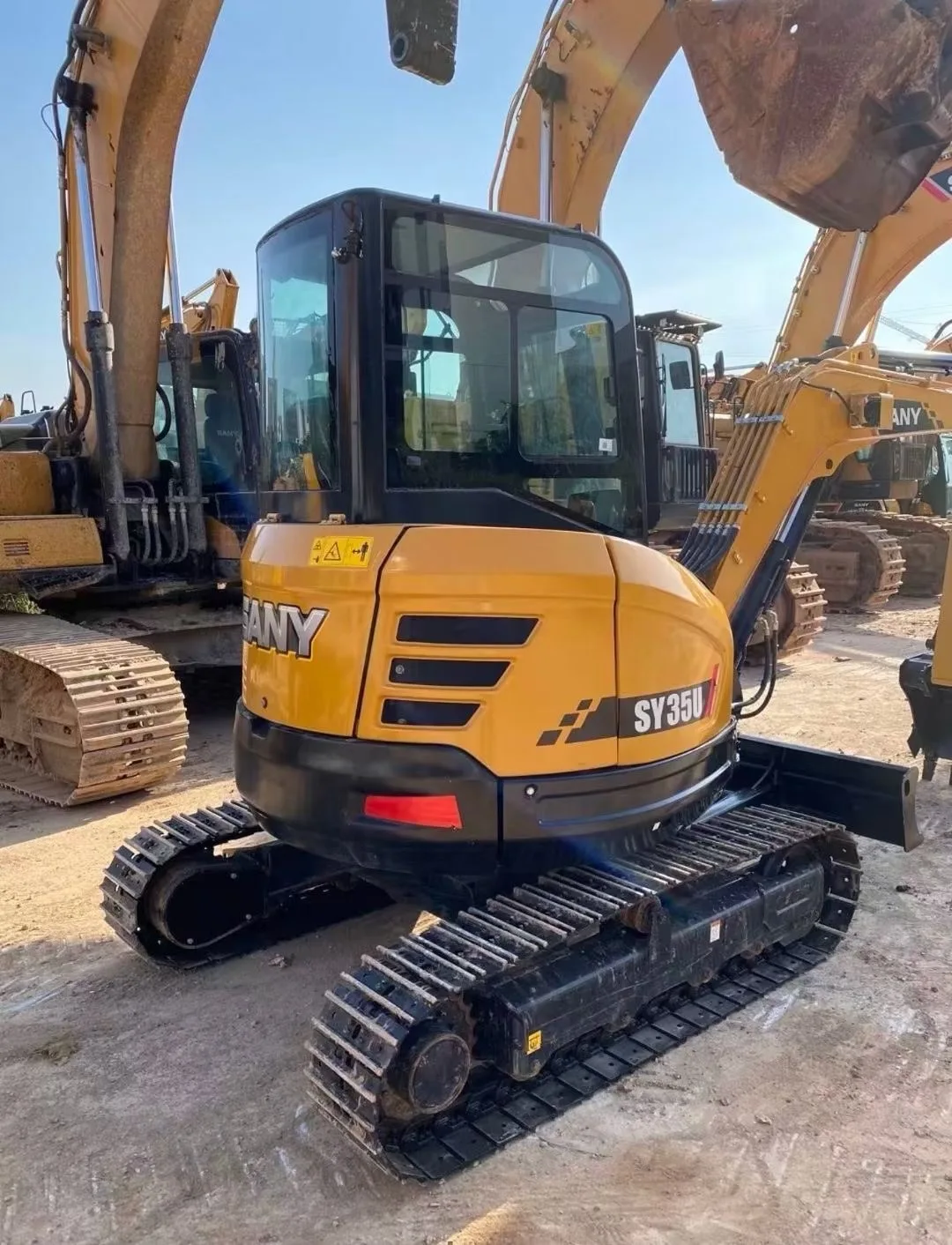 Used Sany Sy35 Excavator Sany 3.5 Ton Mini Excavator High Quality Low ...