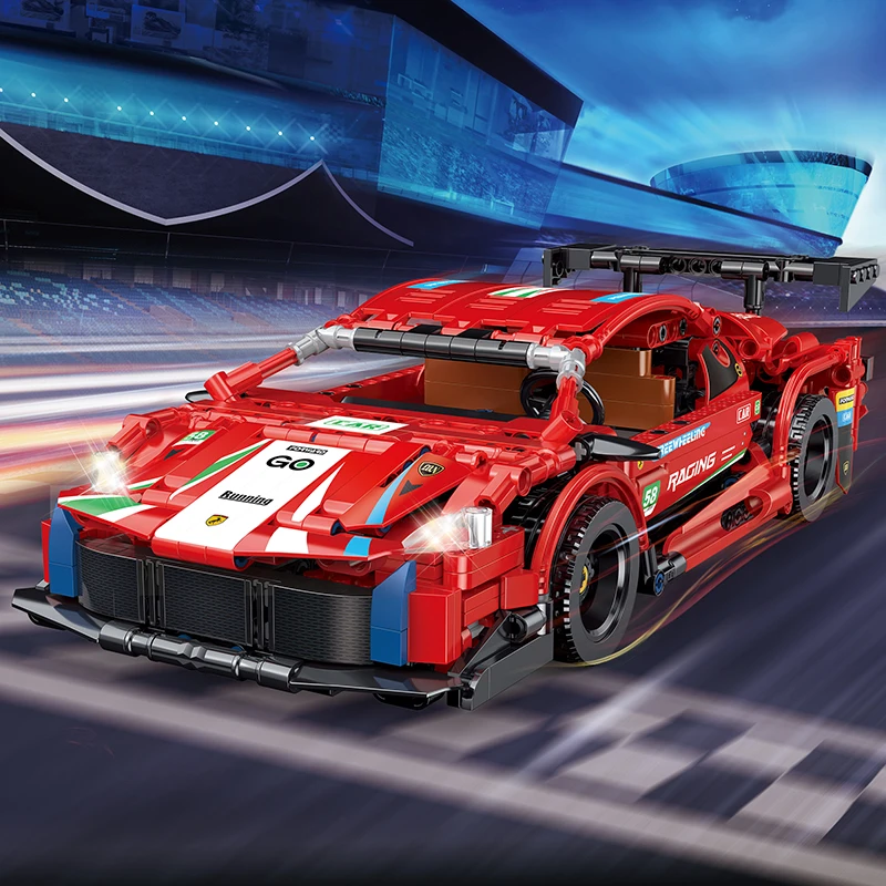 COGO New Design Building Block Sport Car Boys Technical Car Diy ...