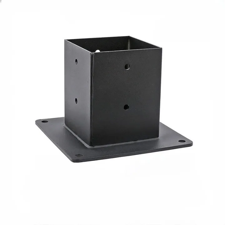 Pergola Brackets 4pack - Durable Steel Kit for 4x4'' Beams