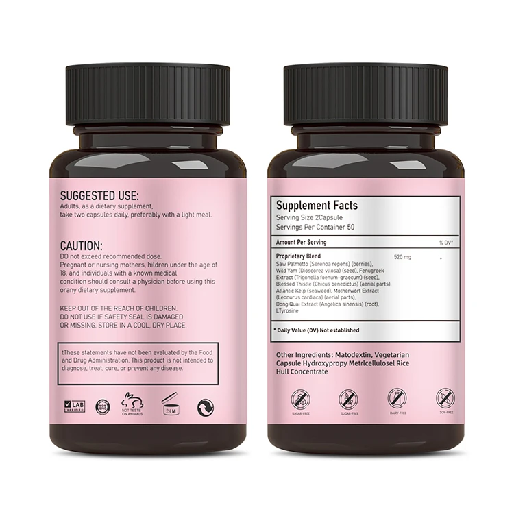 BBL Butt Enhancement Capsules - Private Logo & 60 Capsules