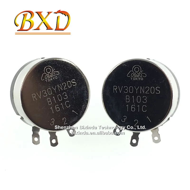 3w Single-turn Carbon Film Potentiometer Rv30yn20s Rv30yn B204 200k ...