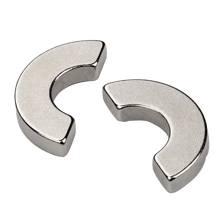 Customized Shaped Sector Rare Earth Ndfeb Permanent N52 Curved Arc ...