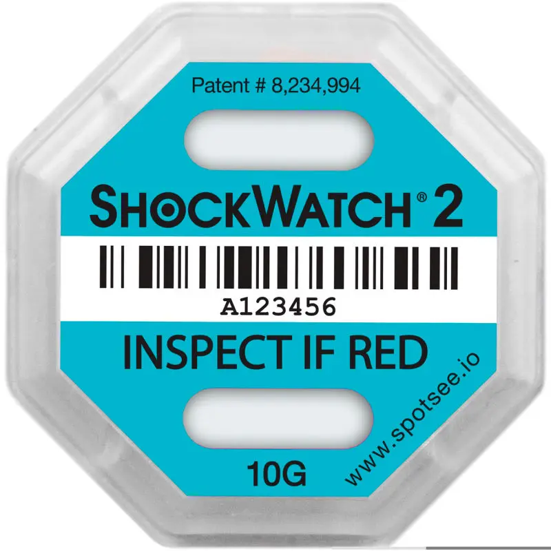 Shockwatch2 Indicator Stickers - Reliable Shock Monitoring