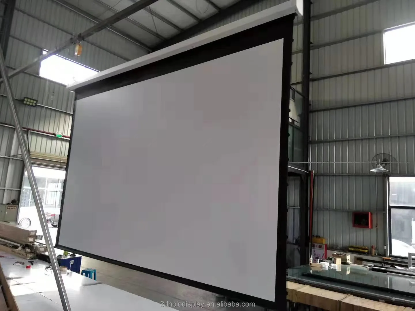 200 Inch High Quality Large Electric Projection Screen/motorized ...
